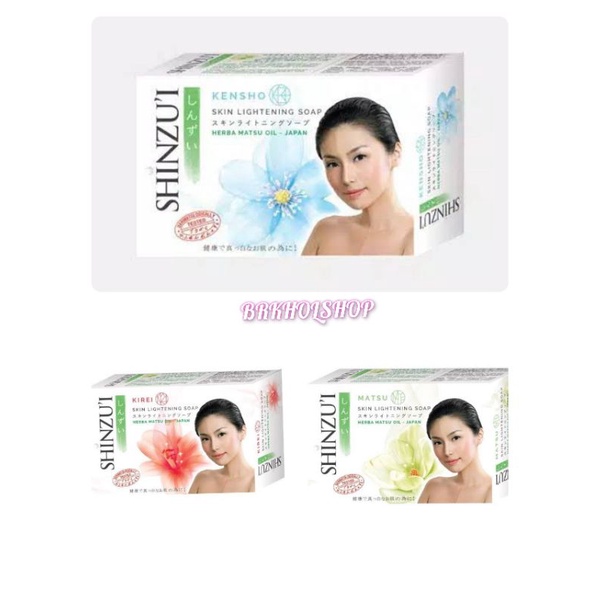 Jual SABUN BATANG SHINZUI SKIN LIGHTENING SOAP 110G / 80g | Shopee Indonesia