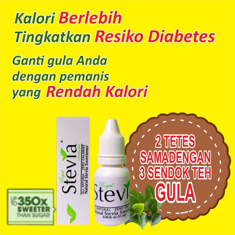 Jual Royal Stevia (Paket PEMBELIAN 20 botol) | Shopee Indonesia
