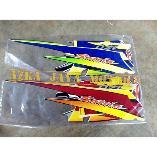 Jual Sticker - Striping Suzuki Satria Hiu Malaysia LSCM | Shopee Indonesia