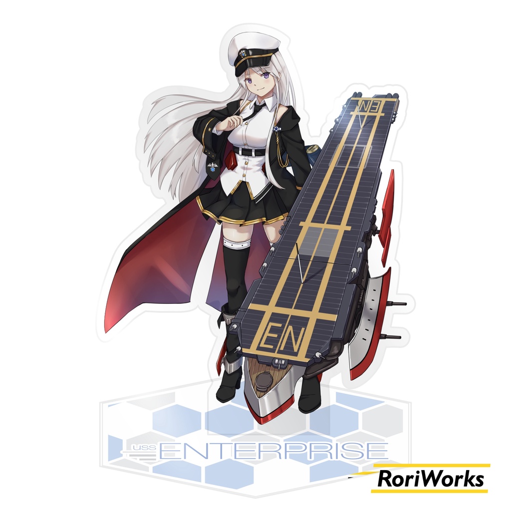 Jual Acrylic Standee Figure Anime - Enterprise Azur Lane | Shopee Indonesia