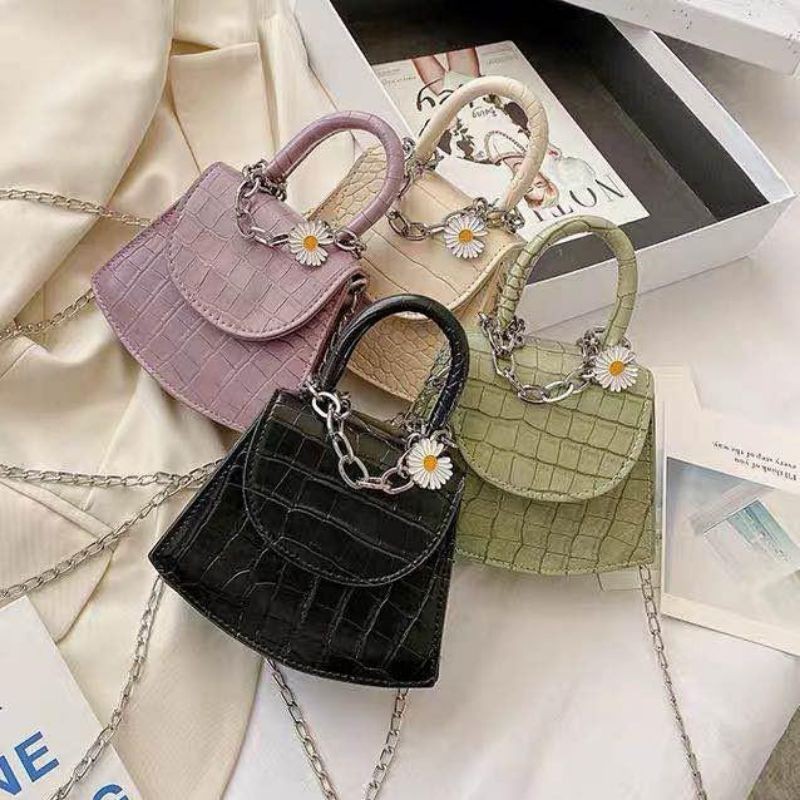 Jual Tas Croco mini Daisy/Tas wanita/Tas selempang Fashion | Shopee ...