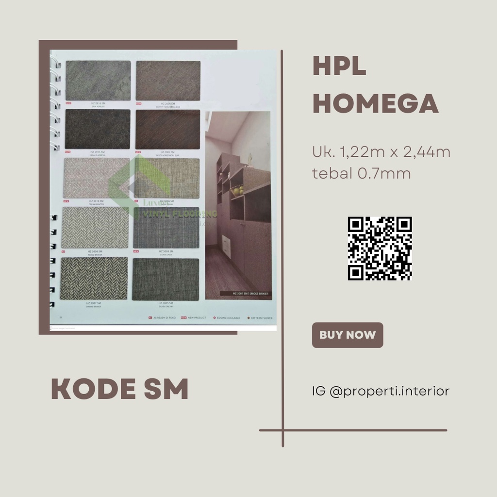 Jual HPL Homega kode SM tebal 0,7mm | Shopee Indonesia