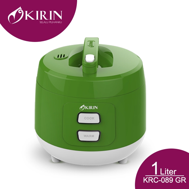 Jual Kirin Rice Cooker 1.0 Liter KRC-089 GREEN (NEW) | Shopee Indonesia