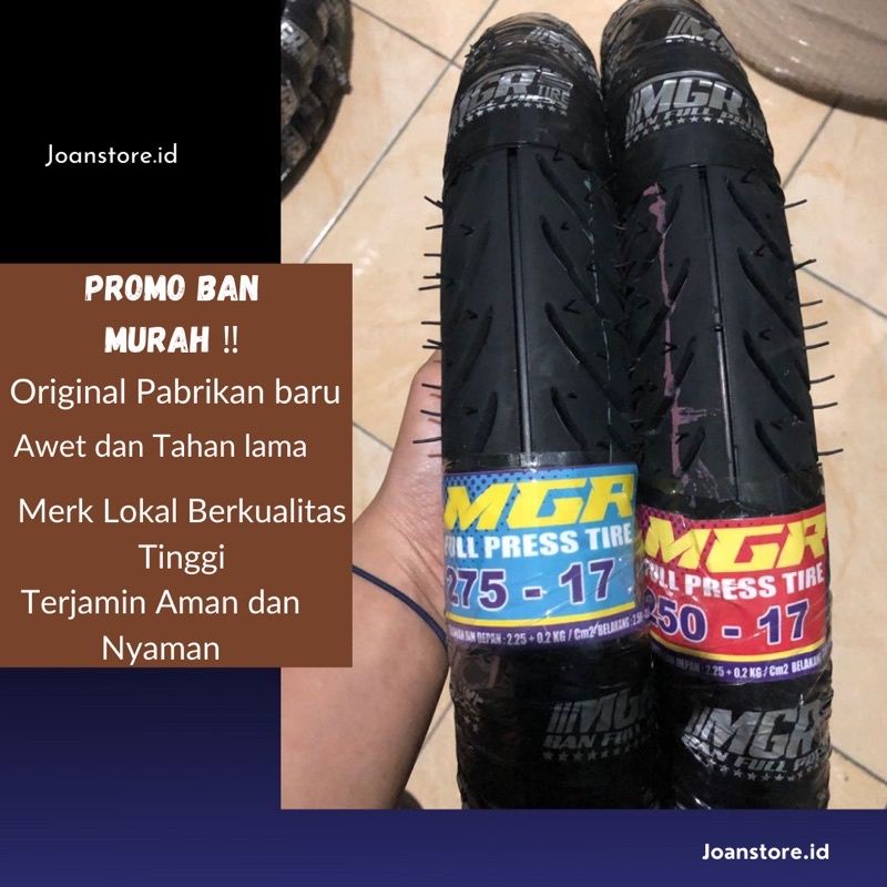 Jual PROMO BAN MURAH BERKUALITAS !! Ban motor uk 2.50 ring 17 dan 2.75 ...