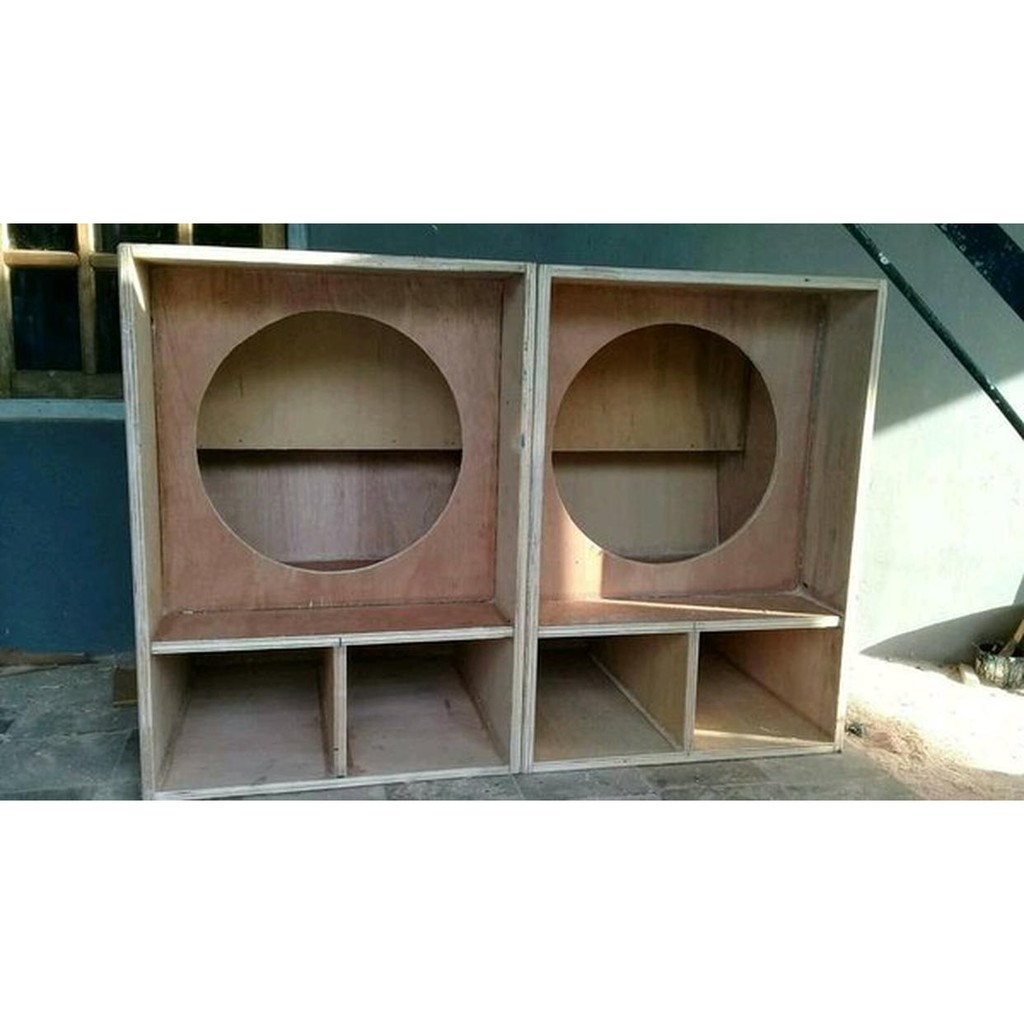 Jual Jual box speaker subwoofer mini scoop 18 inch tools Berkualitas ...