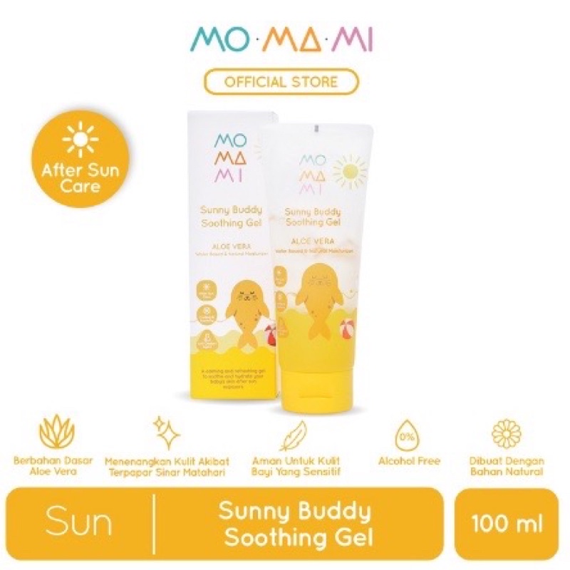 Jual Momami Sunny Buddy Soothing 100 ml | Shopee Indonesia
