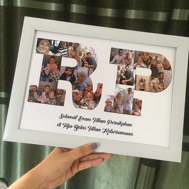 Jual Frame bentuk huruf / Mozaik frame / mozaik huruf / bingkai huruf ...