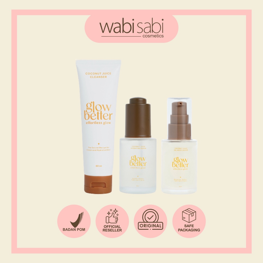 Jual GLOW BETTER - Coconut Juice Cleanser | Moisturizer | Hydrating ...