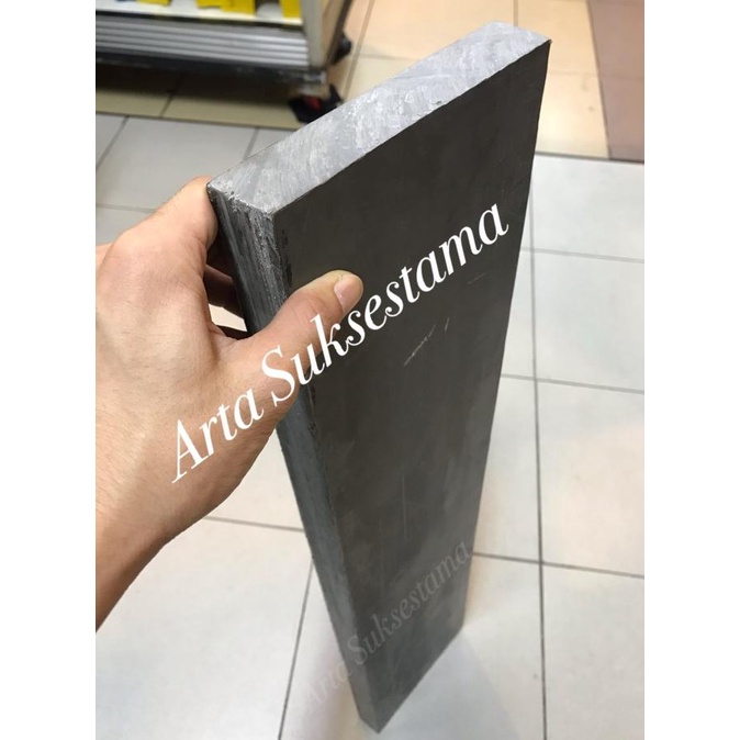 Jual Plat PVC Abu-Abu 30mm x 15cm x 70cm / Plat PVC Grey Lembaran ...