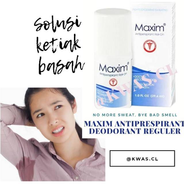 Jual Maxim Antiperspirant / Maxim Roll On / Maxim Deodorant | Shopee ...