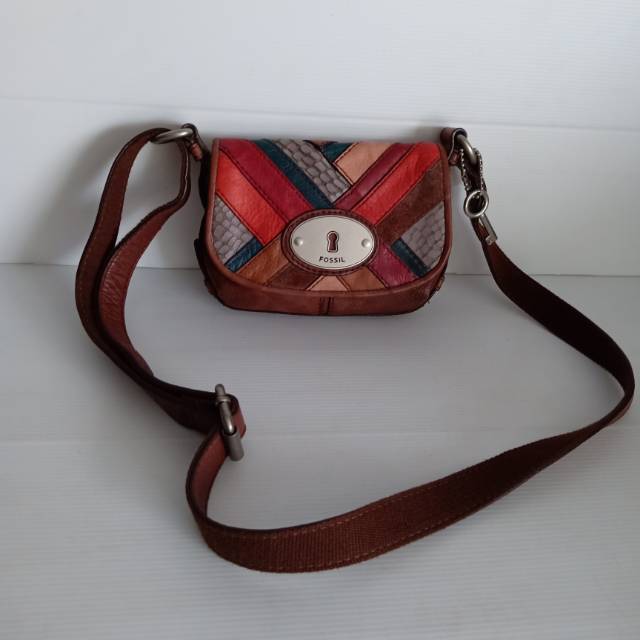 Jual Fossil Maddox Patchwork mini | Shopee Indonesia