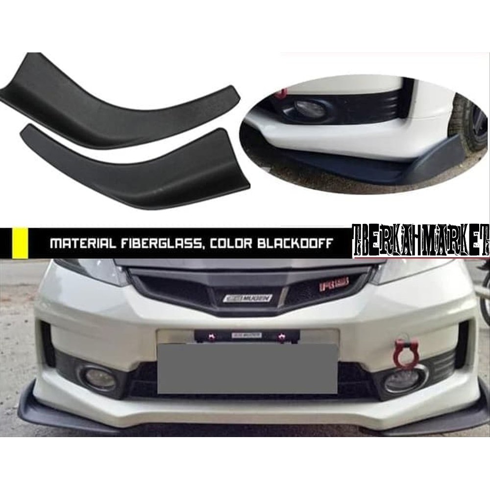 Jual Winglet Bumper Winglet Diffuser Universal Wide Body Lip Bumper ...