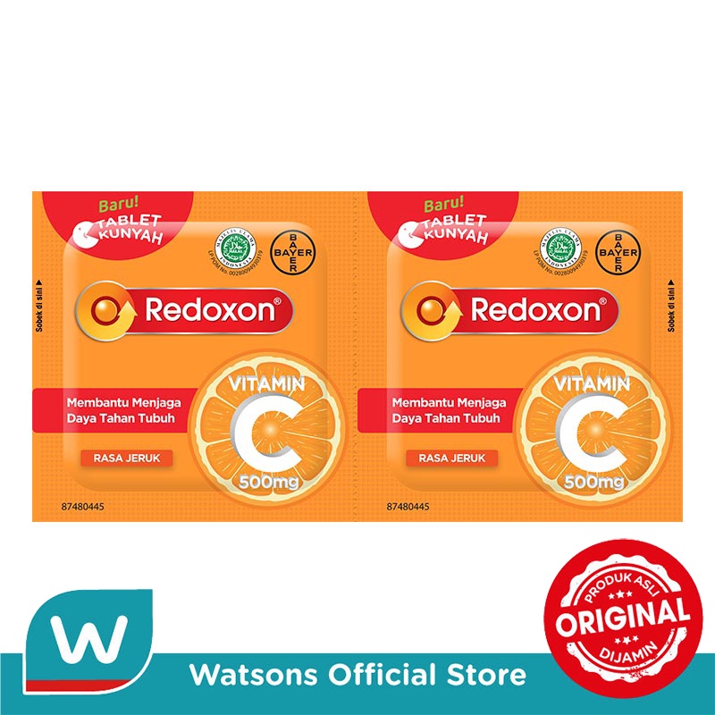 Jual Redoxon Vit-C Chew 2's | Shopee Indonesia