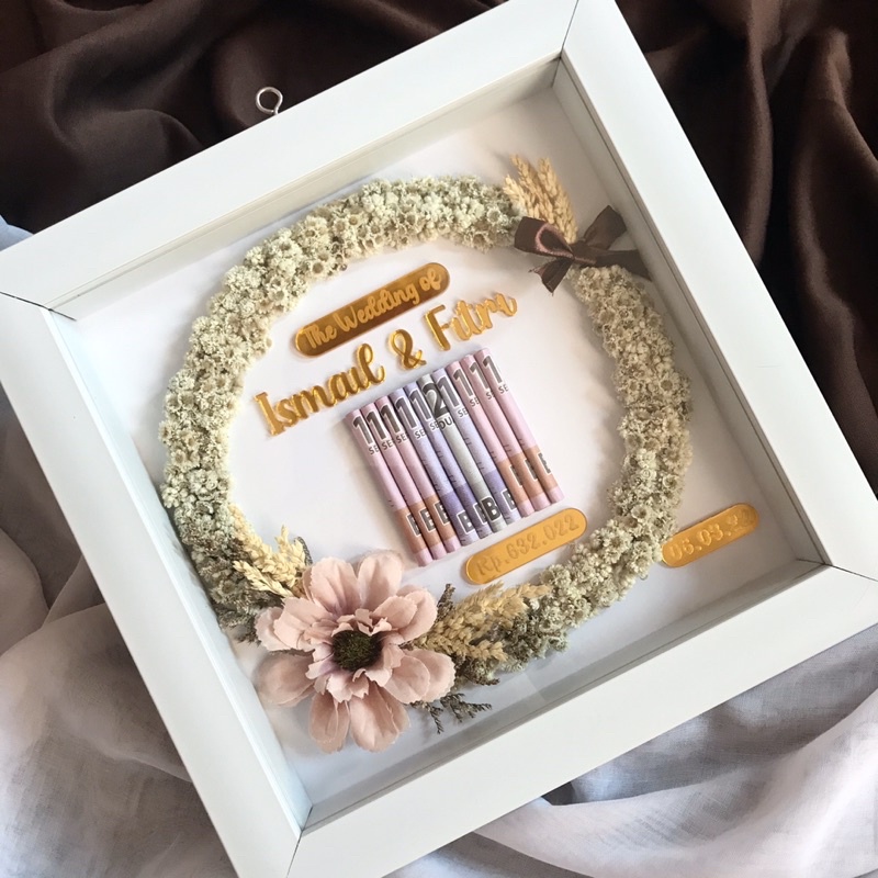 Jual acrylic gift | custom acrylic | kado wisuda | kado wedding | frame ...