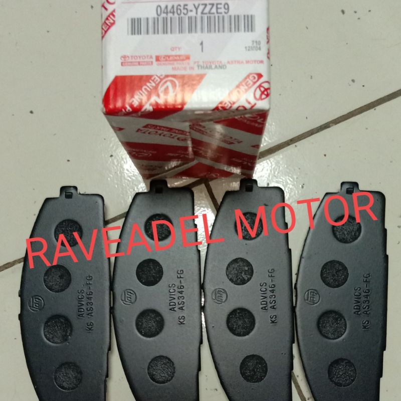 Jual KAMPAS REM DEPAN HIACE COMMUTER - BRAKE PAD HIACE COMMUTER ...