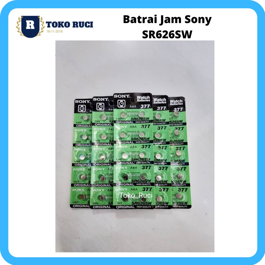 Jual Baterai Jam Tangan All Tipe Merk Sony | Shopee Indonesia