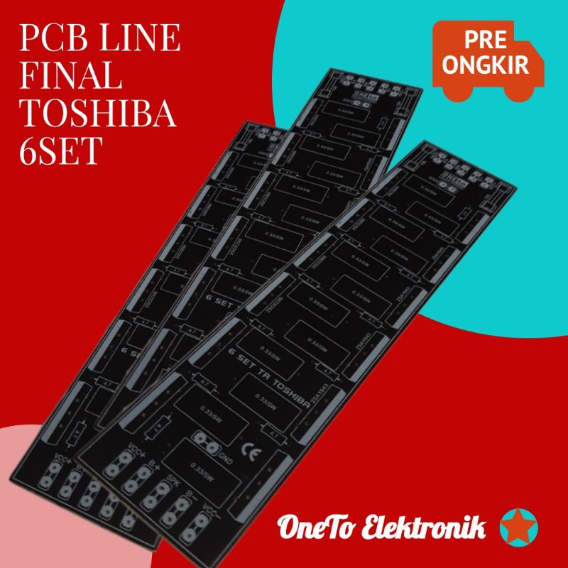 Jual Pcb transistor final toshiba line 6set | Shopee Indonesia