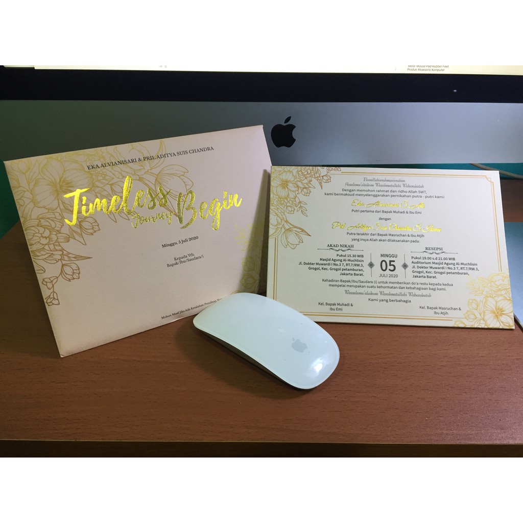 Jual Undangan Pernikahan Hard Cover Landscape | Shopee Indonesia