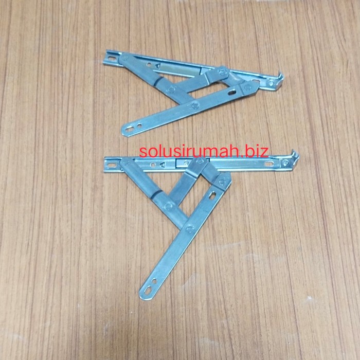 Jual ENGSEL LIPAT SS 8" TM JENDELA CASEMENT STAINLESS 8 INCH STEEL besi ...