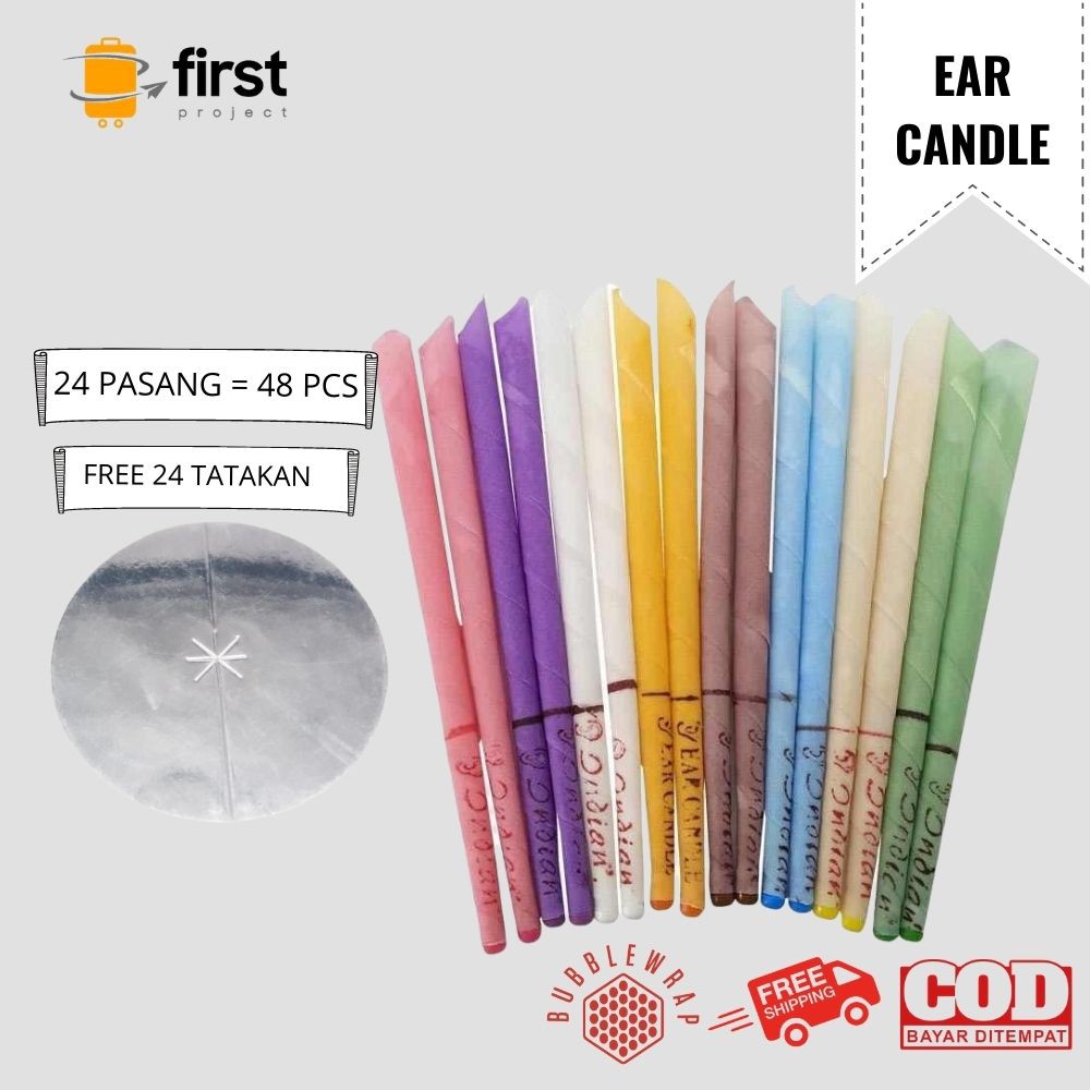 Jual FIRST PROJECT – Ear Candle Indian Original Lilin Terapi Pembersih ...
