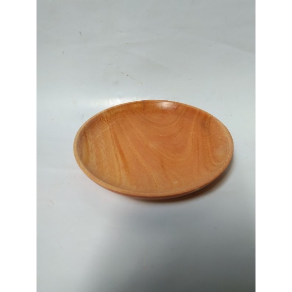 Jual 18 cm piring liuk/piring makan/piring kayu/piring unik/piring saji ...