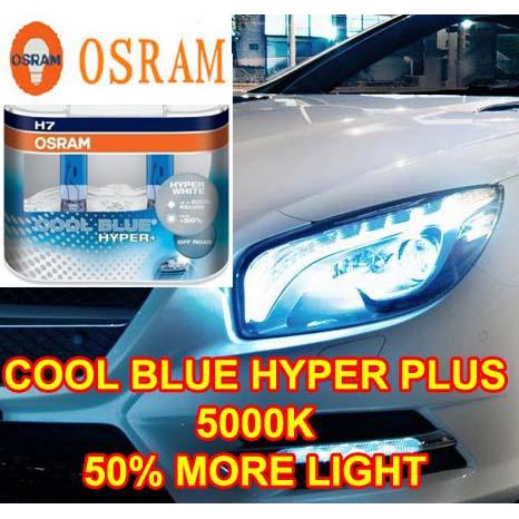 Jual OSRAM COOL BLUE HYPER PLUS (CBH+ ORIGINAL) HB3 Terlaris | Shopee ...