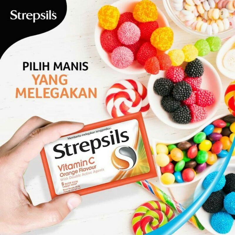 Jual Strepsils Permen pelega tenggorokan | Shopee Indonesia
