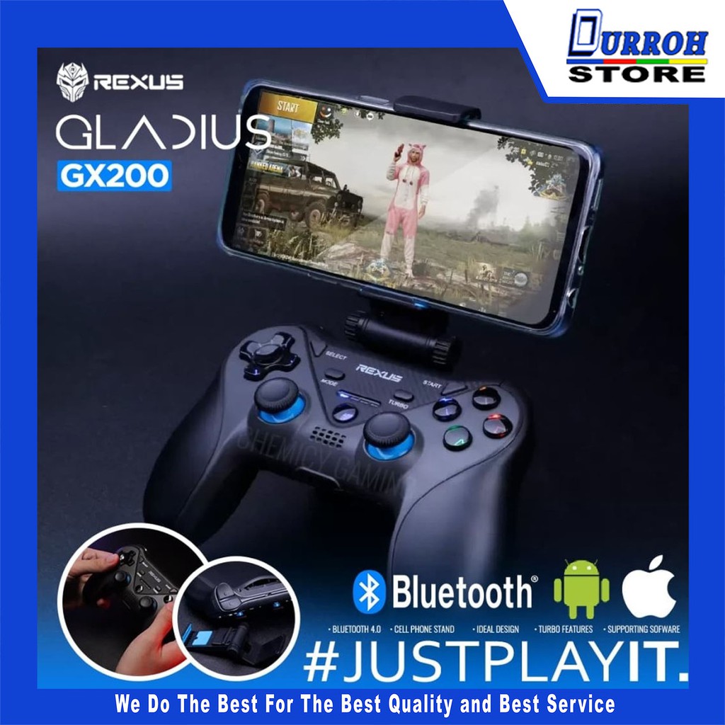 Jual Rexus Gladius GX200 Pro Gaming Wireless Gamepad Controller ...