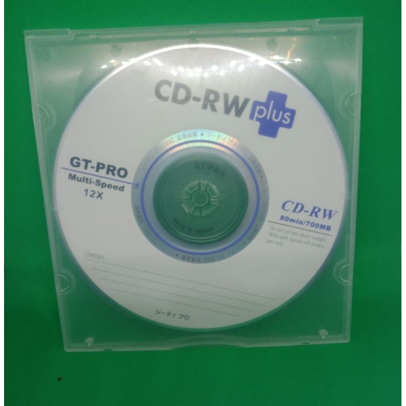 Jual CDRW Gt-Pro + Casing Plastic (1pcs) | Shopee Indonesia