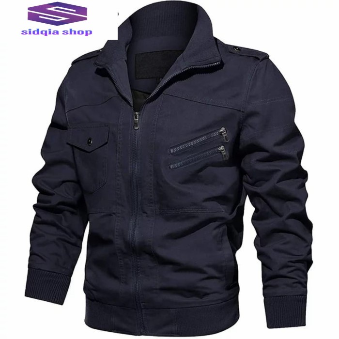 Jual Jaket Pria Bomber Caesar Original/Jaket Rider Pria Dari Katun ...