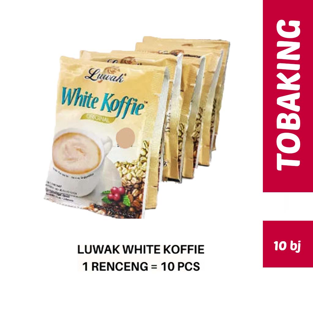 Jual Luwak white coffee koffie original renceng 10 x 20gr | Shopee ...