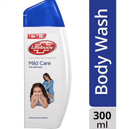 Jual Lifebuoy Body Wash Botol Mild Care / Sabun Mandi Cair Botol Biru ...