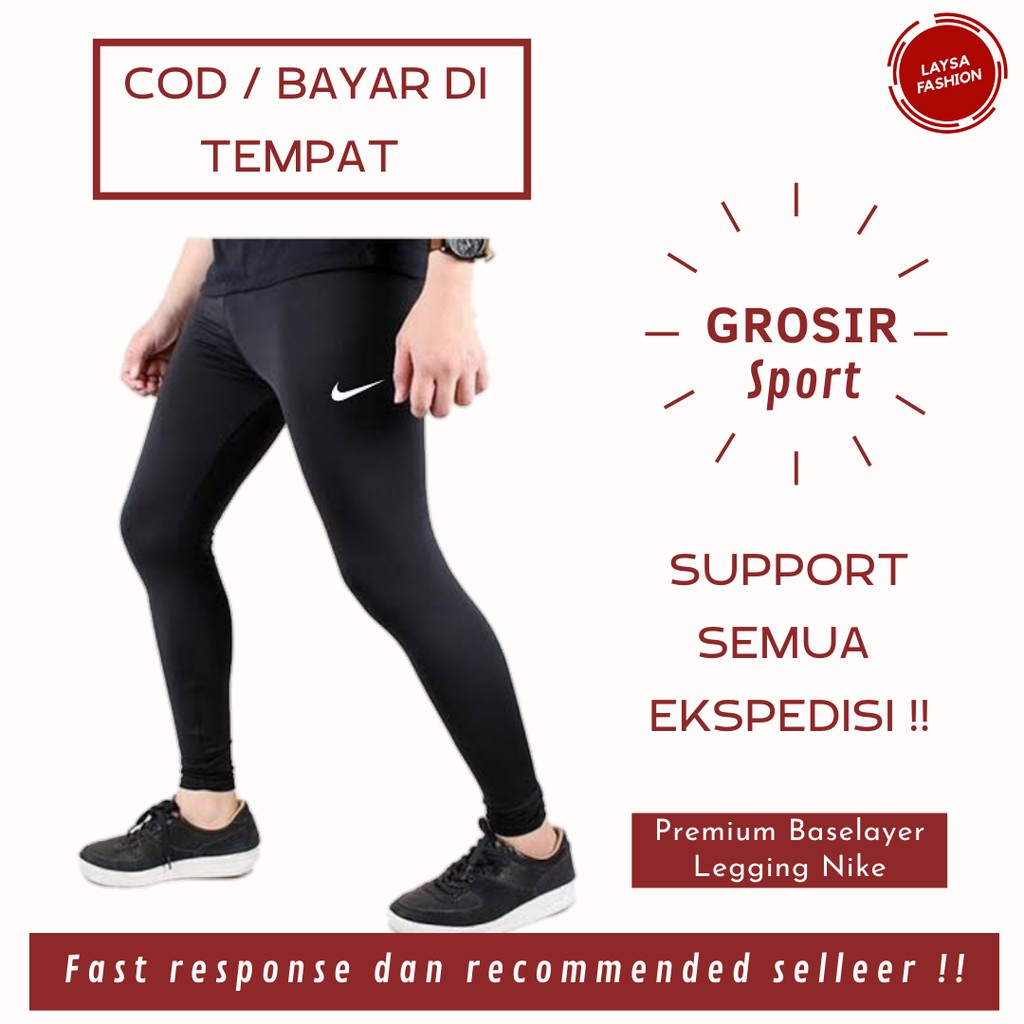 Jual Grosir Olahraga Legging Sport Pria Wanita Nike Legging Sport Nike ...
