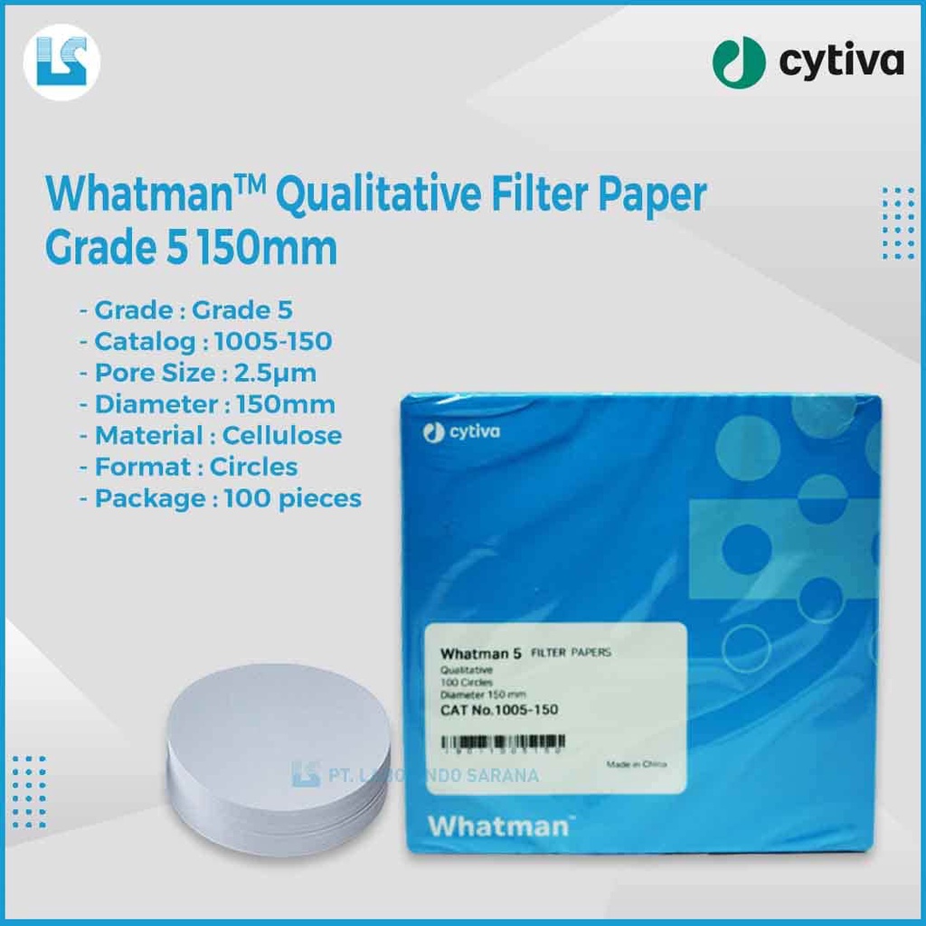 Jual Whatman Filter Paper / Kertas Saring Grade 5 , 150 mm | Shopee ...
