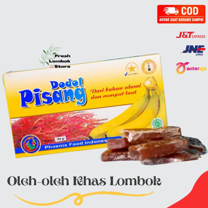 Jual Dodol Pisang Phoenix Oleh-oleh Khas Lombok 160gr | Shopee Indonesia