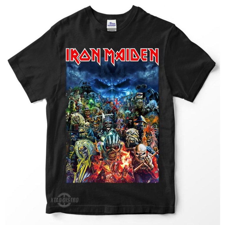 Jual Baju kaos IRON MAIDEN 6 ICON HALLOWWED Premium Tshirt iron ...