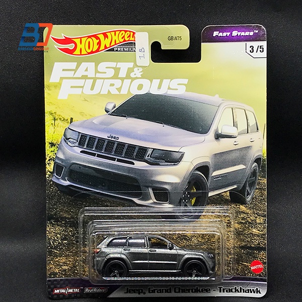 Jual Hot Wheels Fast and Furious Fast Stars JEEP CHEROKEE Trackhawk ...