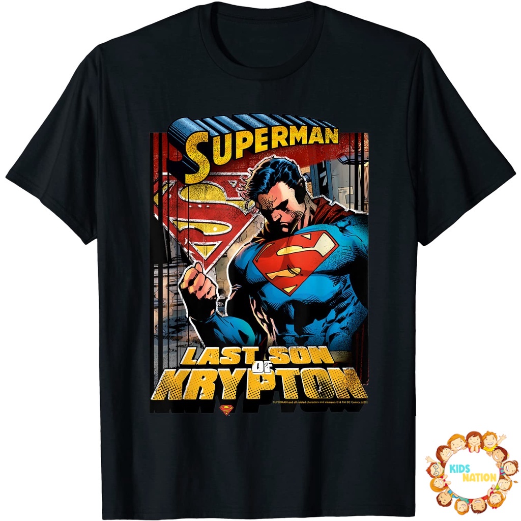 Jual Baju anak DC Comics Superman Last Son Of Krypton T-Shirt | Shopee ...