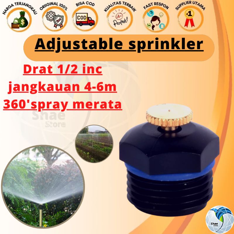 Jual Sprinkler Sprayer Pertanian 1/2 inc alat siram Otomatis Sprinkle ...