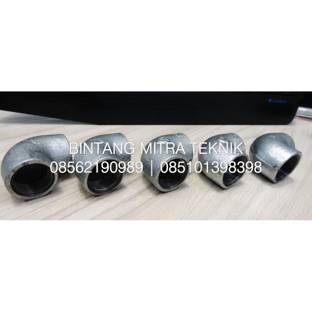 Jual KNEE GALVANIS ELBOW GALVANIS 0.75 INCH | Shopee Indonesia