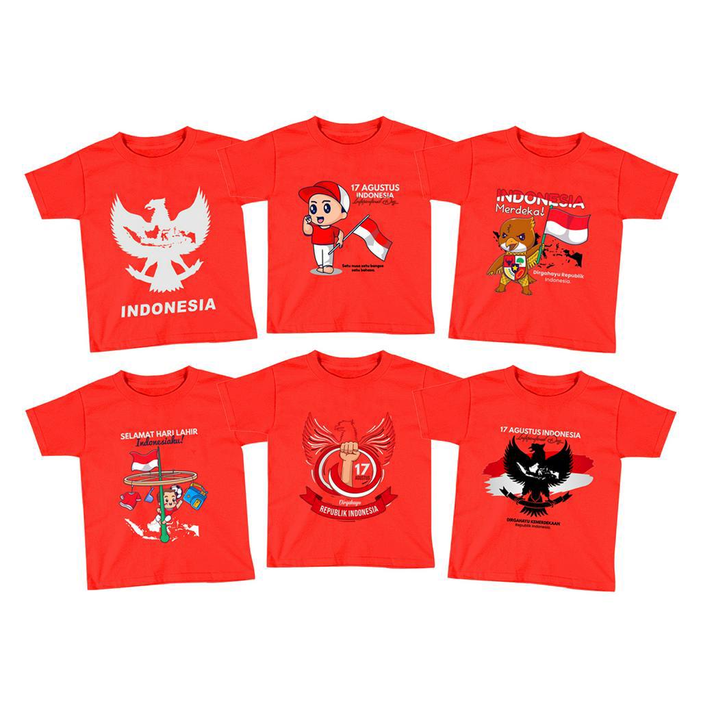 Jual Ali Ash Kaos Anak Kemerdekaan Indonesia Hari Merdeka Kaos ...