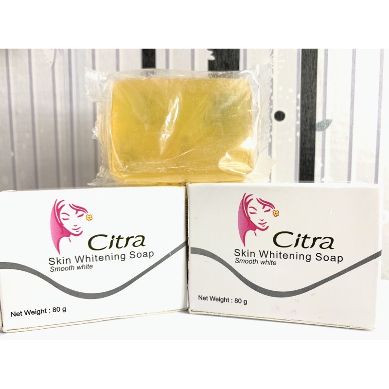 Jual Sabun Batang Sabun Wajah Citra Gold Skin Whitening Soap Smooth ...