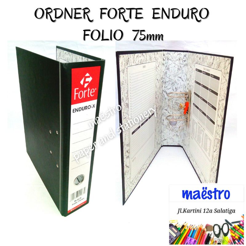 Jual Ordner Forte Enduro Folio 50mm / Ordner Forte Enduro Folio 75mm ...