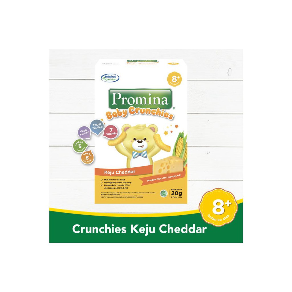 Jual PROMINA BABY CRUNCHIES KEJU 20G | Shopee Indonesia