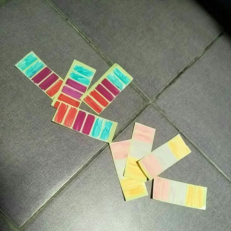 Jual pemberi identitaa warna warni motif coretan spidol lucu banget ...