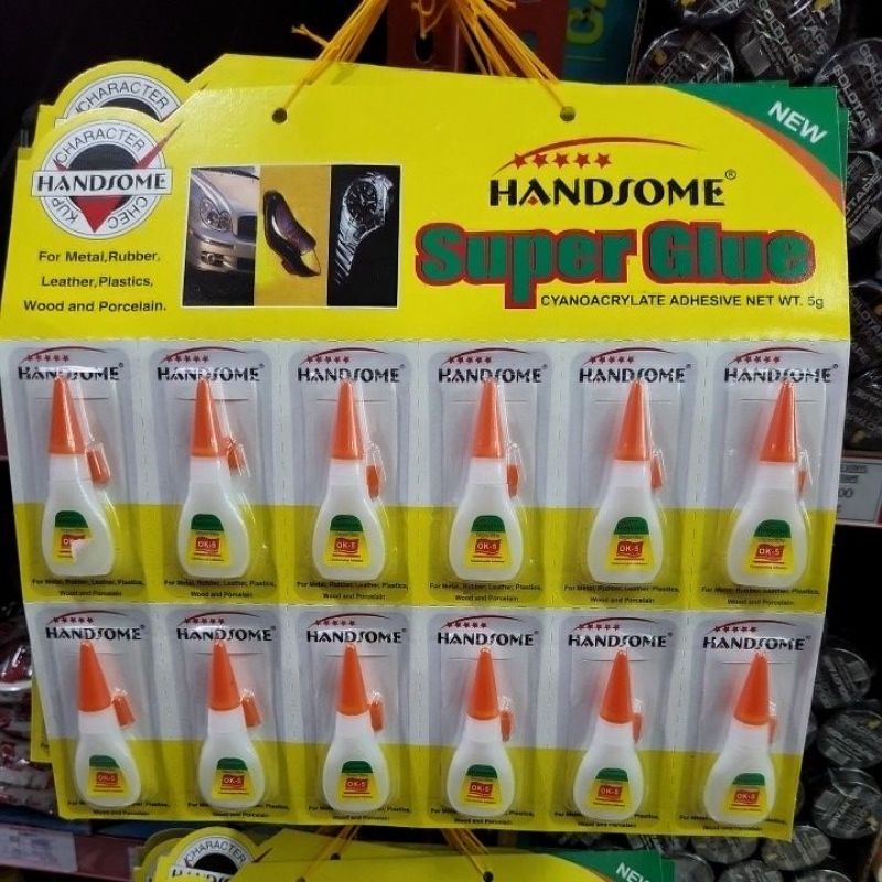 Jual Lem HANDSOME Botol Renceng / Lem Handsome Botol Papan / Lem Korea ...