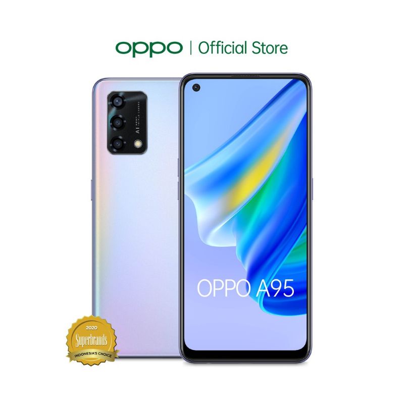 Jual 0OPPO A95 8GB/128GB [33W Flash Charge, 5000mAh Battery, NFC, 48MP ...