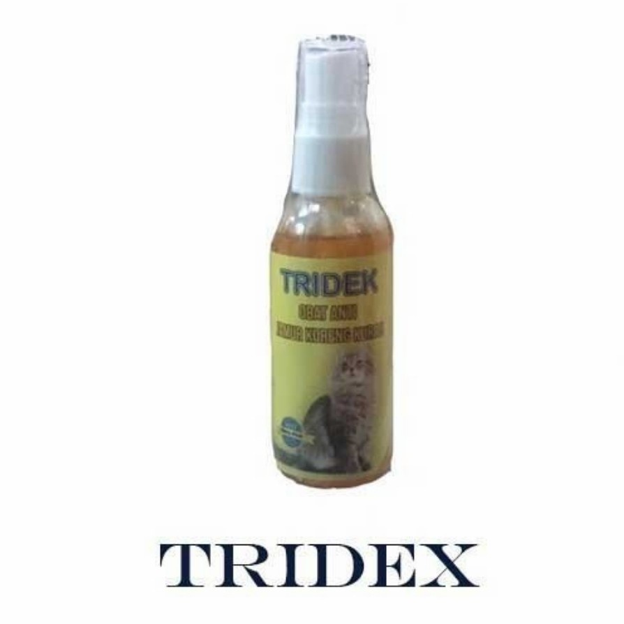 Jual TRIDEX 60ml Obat Scabies Jamur Kucing Scabies Demodex Impetigo ...