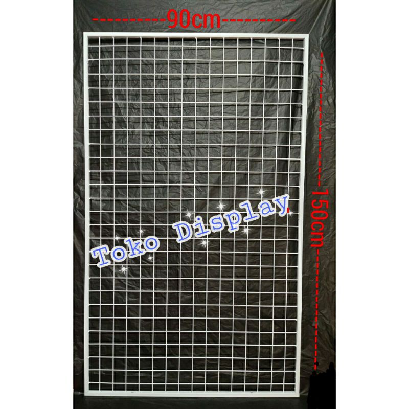 Jual Ram Besi Frame/Rak Mundo 90cm x 150cm Pajangan Acc/pot tanaman ...