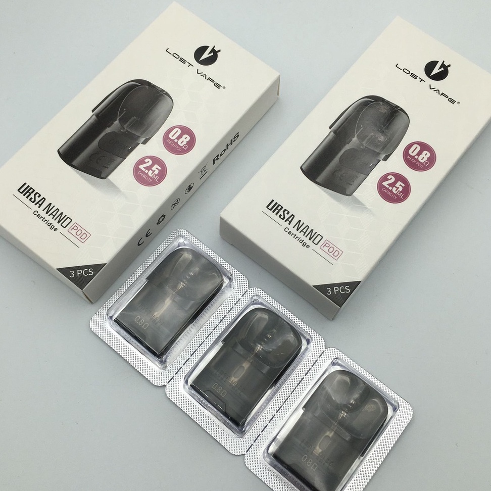 Jual Cartridge Ursa Nano Pod Replacement by Lost Vape / Catridge - 0 ...